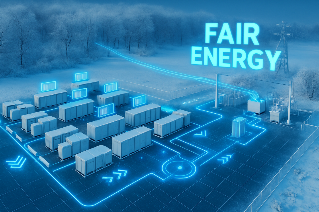 Fair Energy s.r.o. - Bateriová úložiště BESS