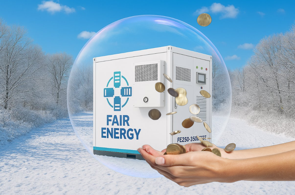 Fair Energy s.r.o. - Bateriová úložiště BESS